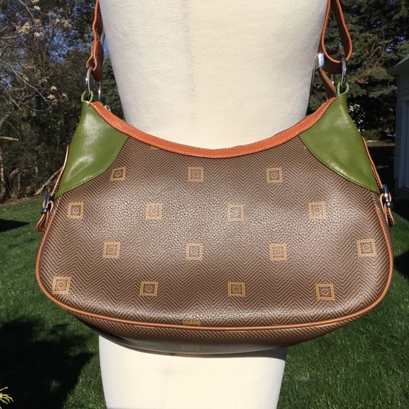 Vintage Texier | Bags | Vintage Texier France Leather Shoulder Bag ...